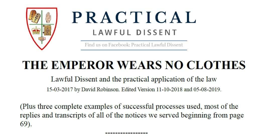 The Emperor Wears No Clothes